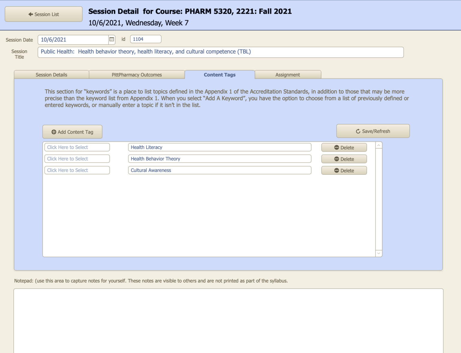 Syllabus Builder and Curriculum Mapping Database and Web App ...