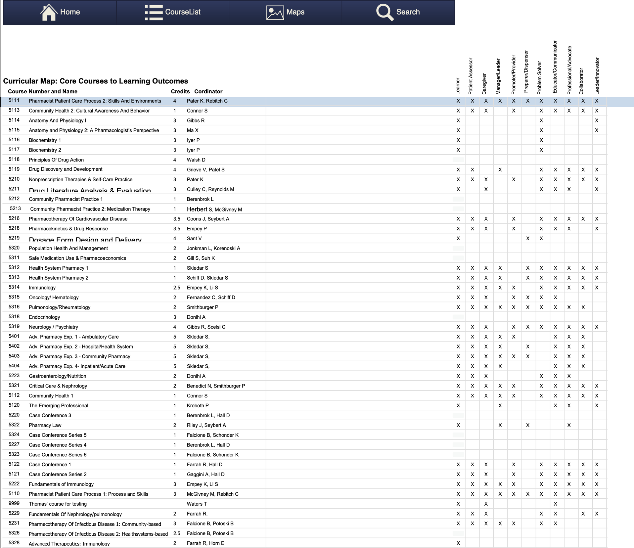 Syllabus Builder and Curriculum Mapping Database and Web App ...